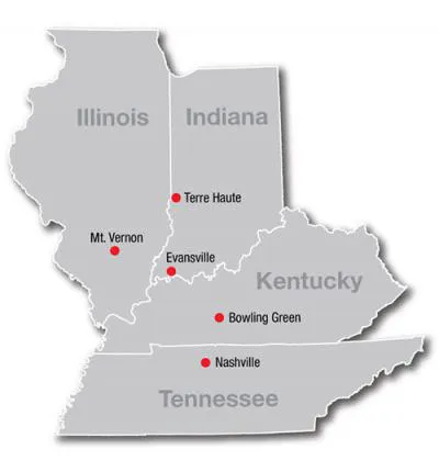 Diamond Equipment - Locations